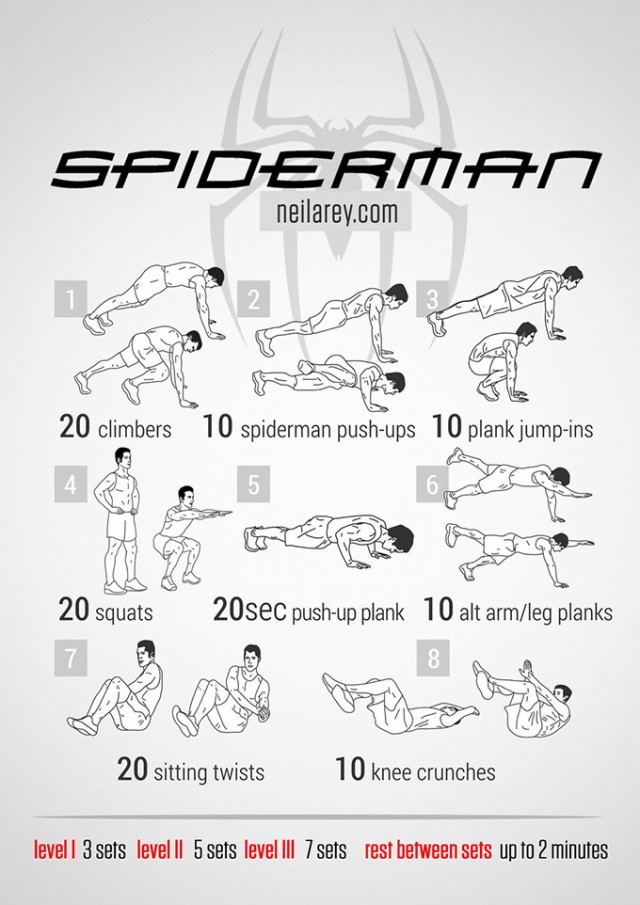 10 Superhero Workout Routines That Are Going to Motivate the Hell Out ...